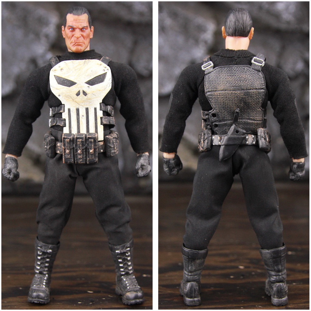 Ready StockMarvel Punisher Frank Castle 6quot Action Figure Battle Suit ...