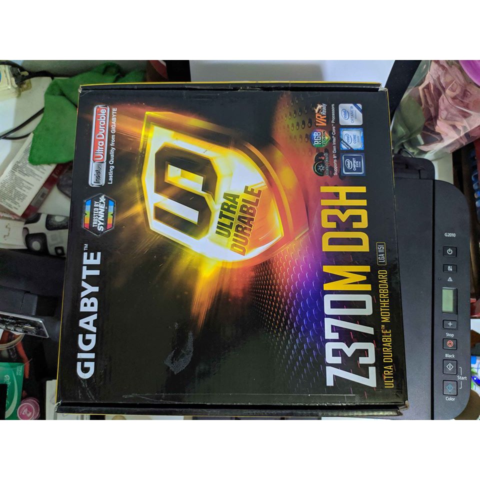 Z370m d3h มือสอง มีประกัน 09/20 Synex ใช้กับ 1151 - absuttipong - ThaiPick