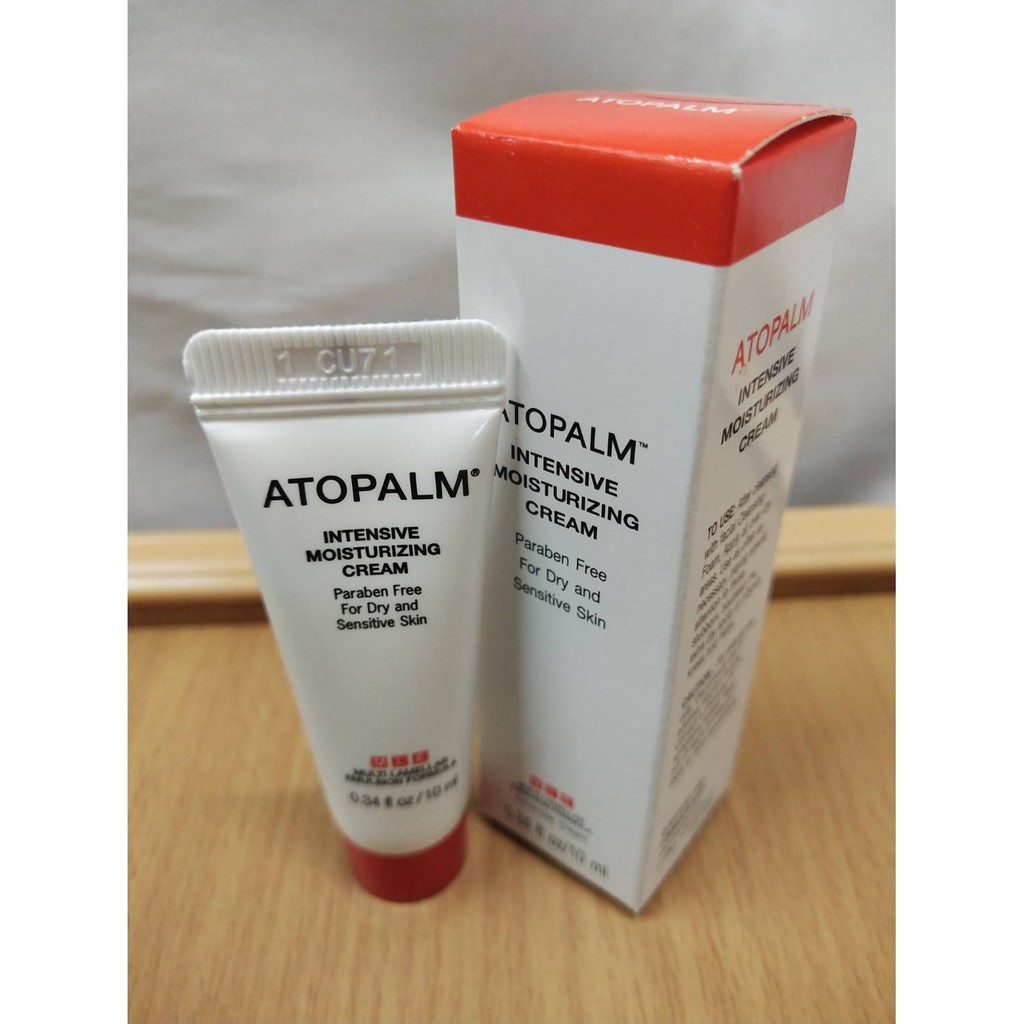 Atopalm Intensive Moisturizing Cream 10 ml แจกcode "NEWCLIN0000 ...