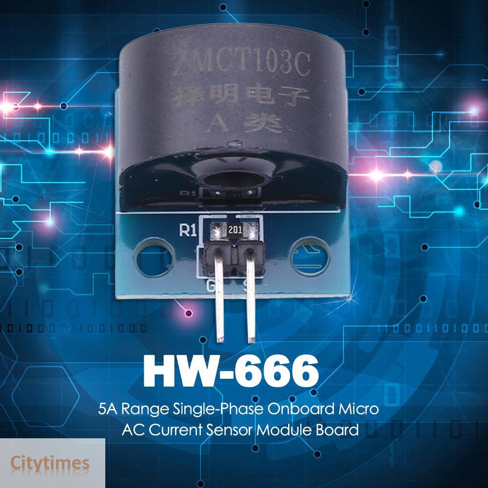 Ci HW-666 5A Range of Single-Phase AC Current Sensor Onboard Module ...