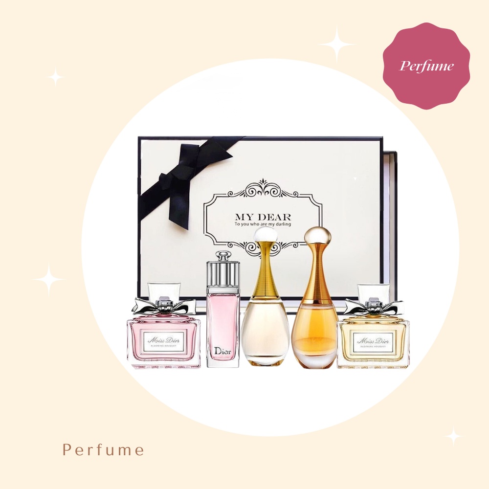 เซ็ทน้ำหอม Dior Mini Set My Dear Womens perfume 5ml 5ขวด คละกลิ่น ...