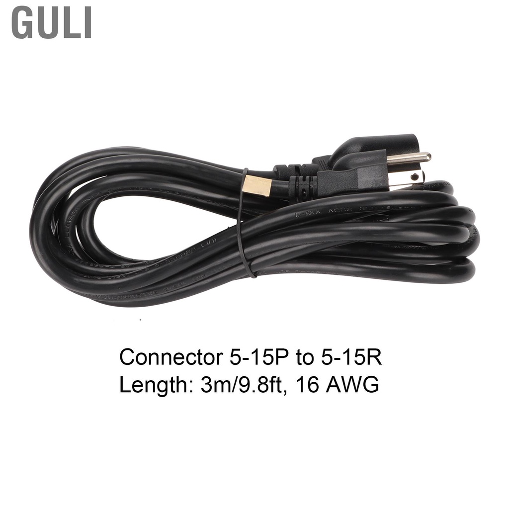 Guli 515P To 515R Extension Cord 16AWG For Workstation Home Office US Plug NEW - guli.th - ThaiPick