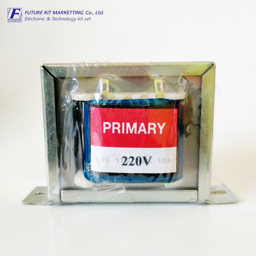 หม้อแปลงไฟฟ้า ขนาด 1 แอมป์ เข้า 220VAC ออก 15VAC Step Down Transformer ...