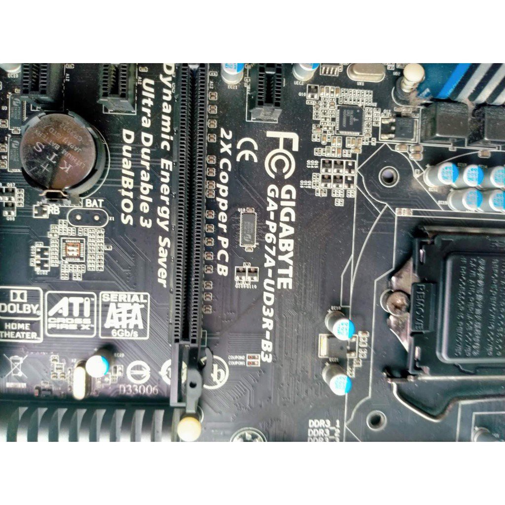(มีสต๊อก)GIGABYTE GA-P67A-UD3R-B3 Desktop Motherboard P67 Socket LGA ...