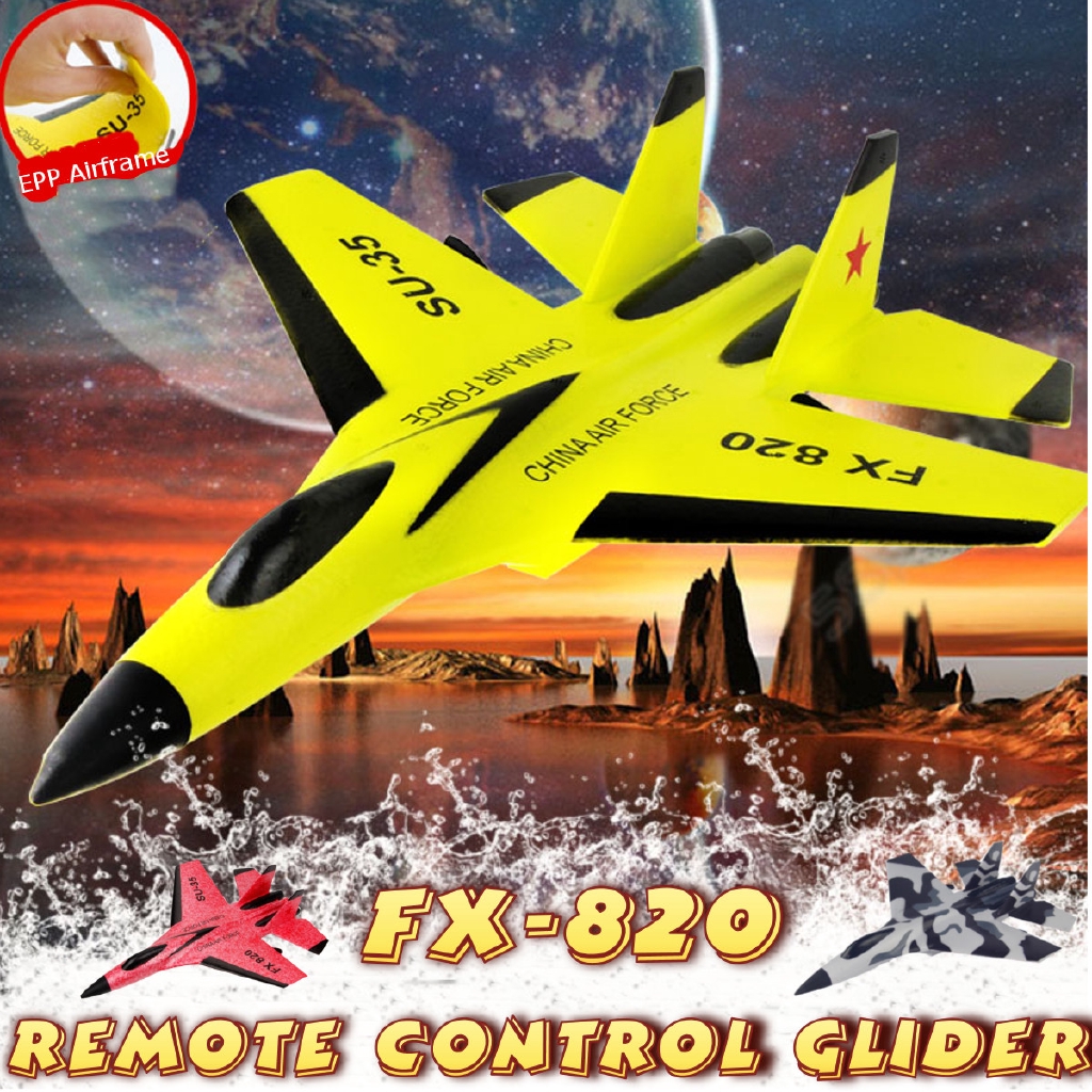 2.4G Remote Control Aircraft Plane RC Fighter Jet Fixed Wing RC ...