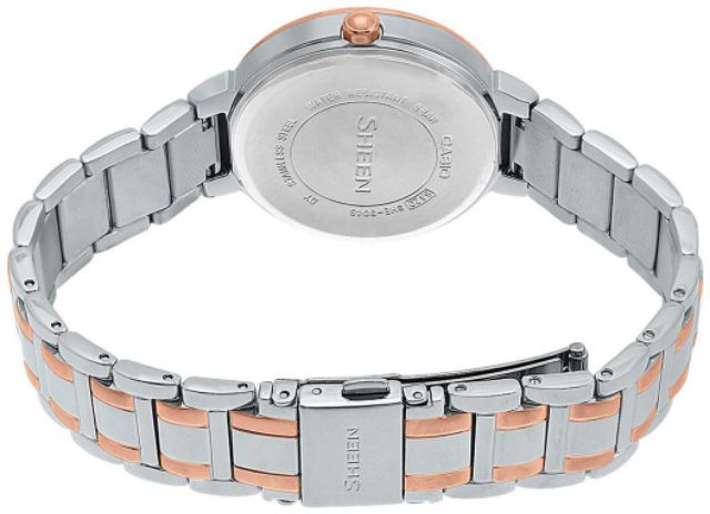 Casio Sheen รุ่น SHE-3048BSG-7AUDR สายสแตนเลส ของแท้ ประกันศูนย์ CMG ...