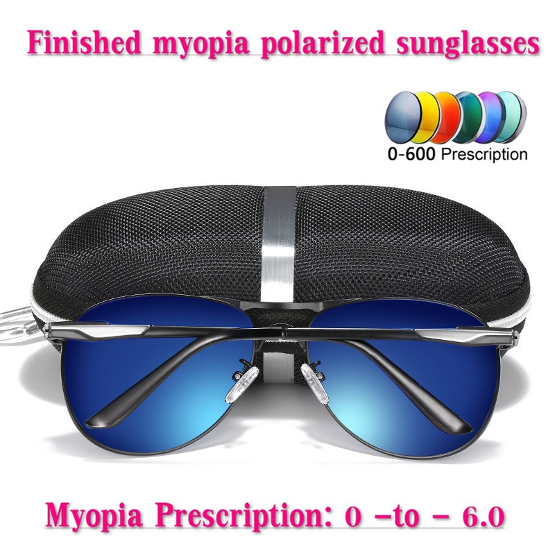 2019 Diopter men women Custom Made Myopia Minus Prescription Polarized ...