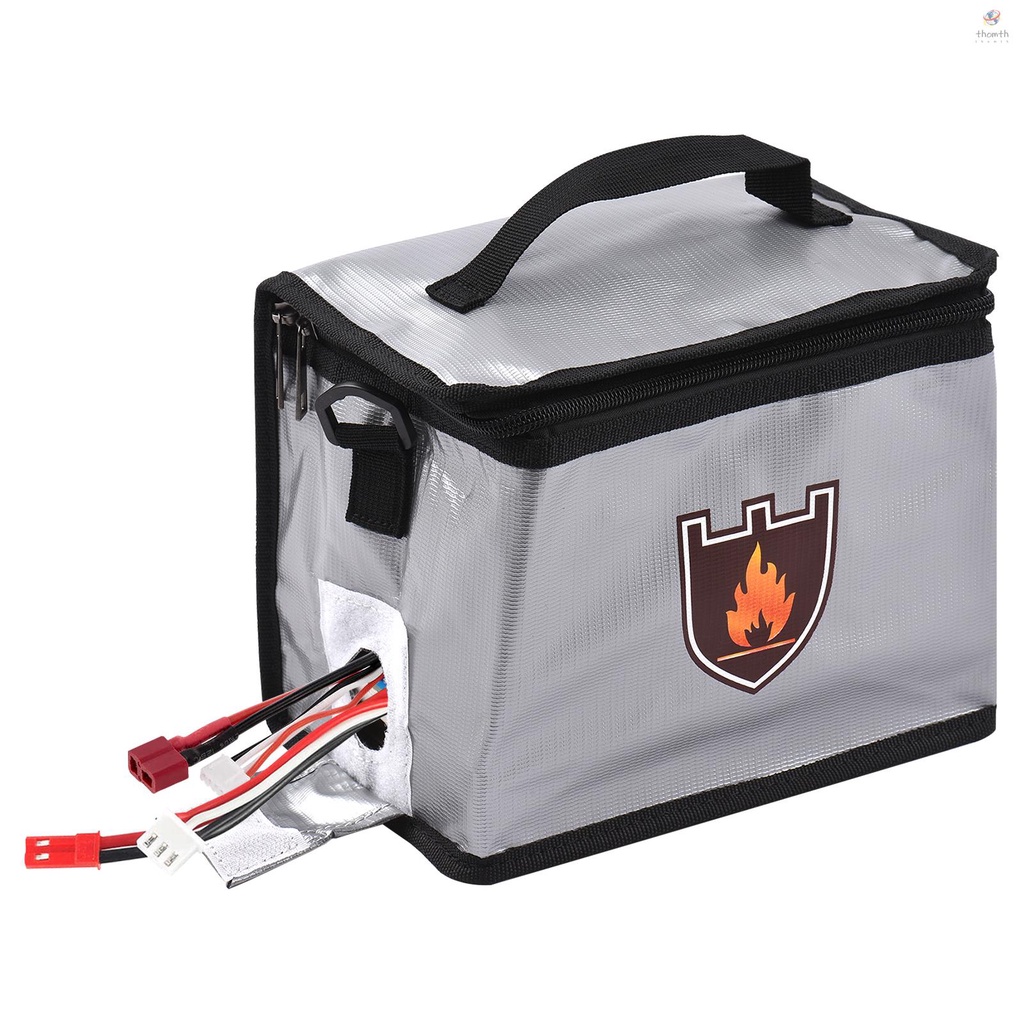 Fireproof Lipo Safe Bag Explosionproof Protective Battery Waterproof ...