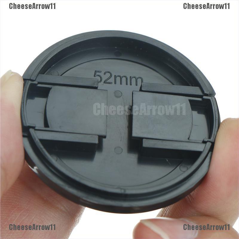 CheeseArrow 52mm Plastic Snap On Front Lens Cap Cover For SLR DSLR ...