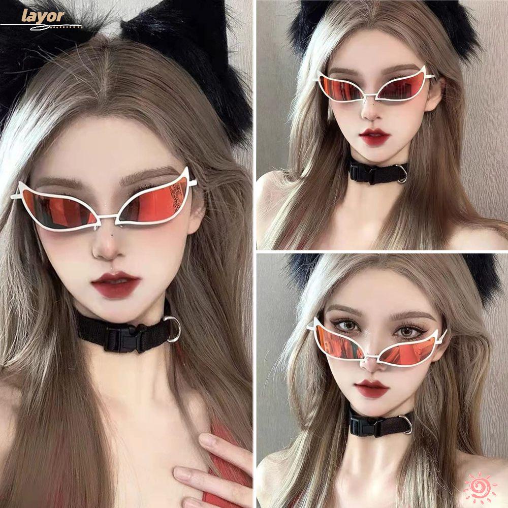 LAY Trendy Doflamingo Sunglasses Anti UV Anime Cosplay Glasses Cosplay ...