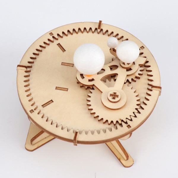DIY Assembly Space Instrument Toy Moving Trajectory Toy Educational ...