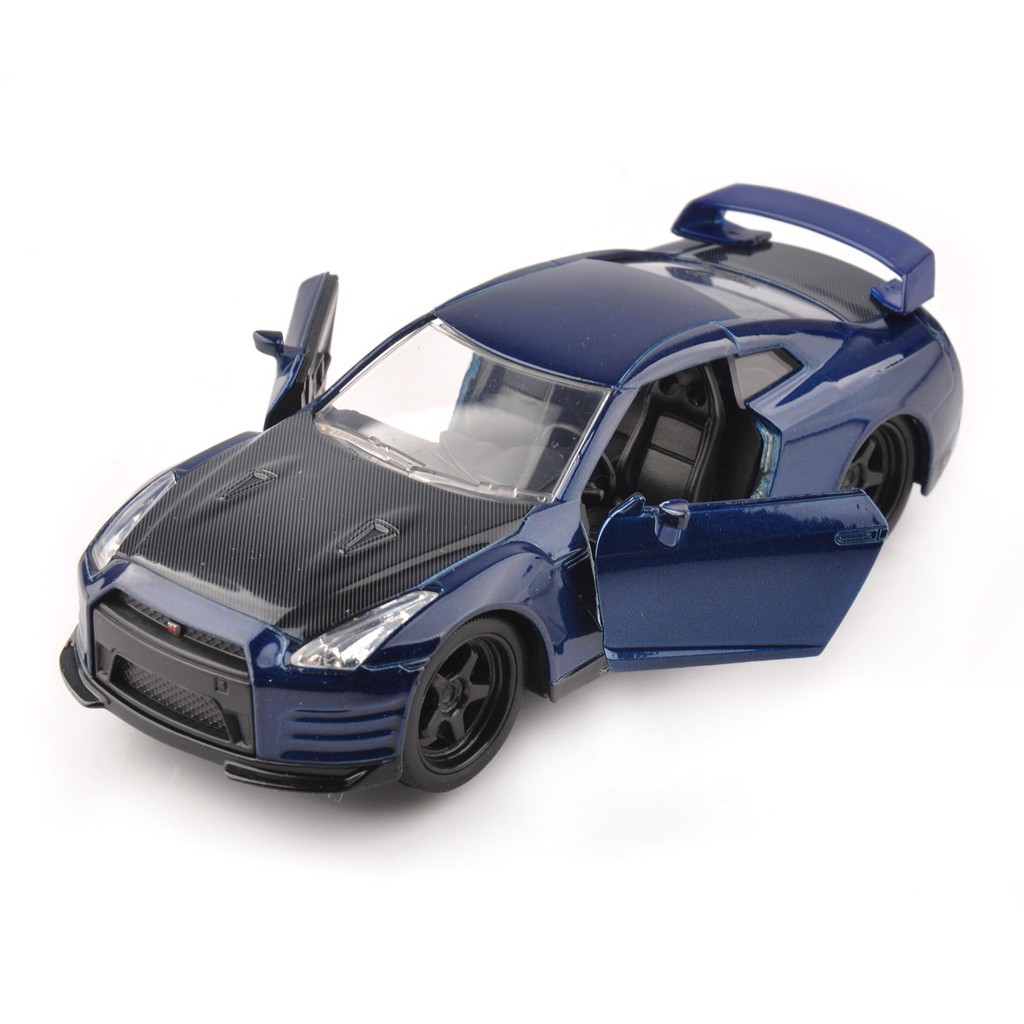 JADA 1/32 Scale Blue color 2009 Nissan GTR Racing Car model Toy ...