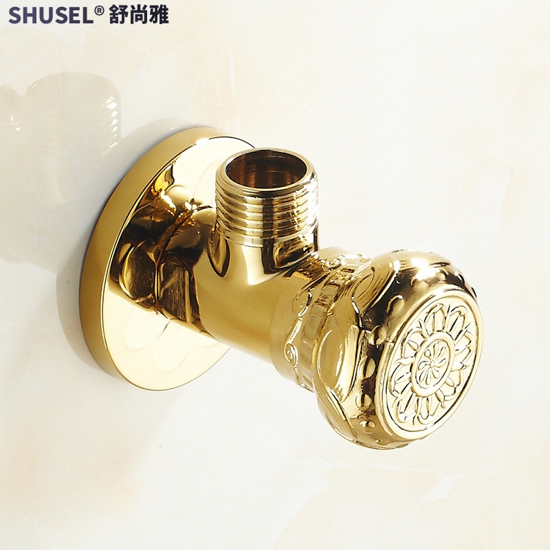 อุปกรณ์เสริมเครื่องทำน้ำอุ่น Antique Copper Main Body Angle Valve ...