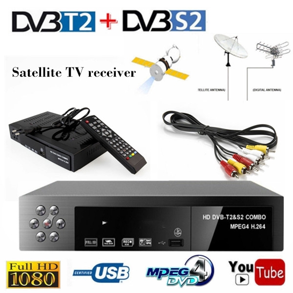 เครื่องรับสัญญาณดาวเทียม Dvb - T 2+dvb - S2 Fta 1080 P - hysenss1.th ...