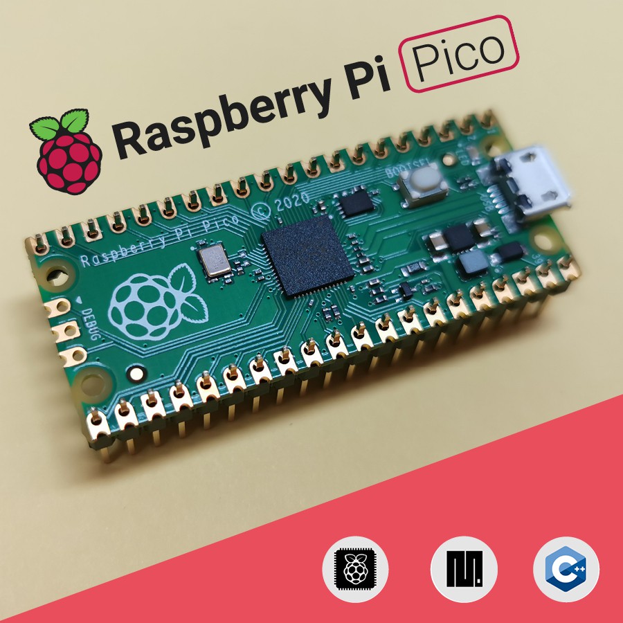 INEX พร้อมส่งRaspberry Pi Pico Experiment KitOfficial Raspberry Pi Picoสต๊อกในไทยRpi32bit32บิต ...