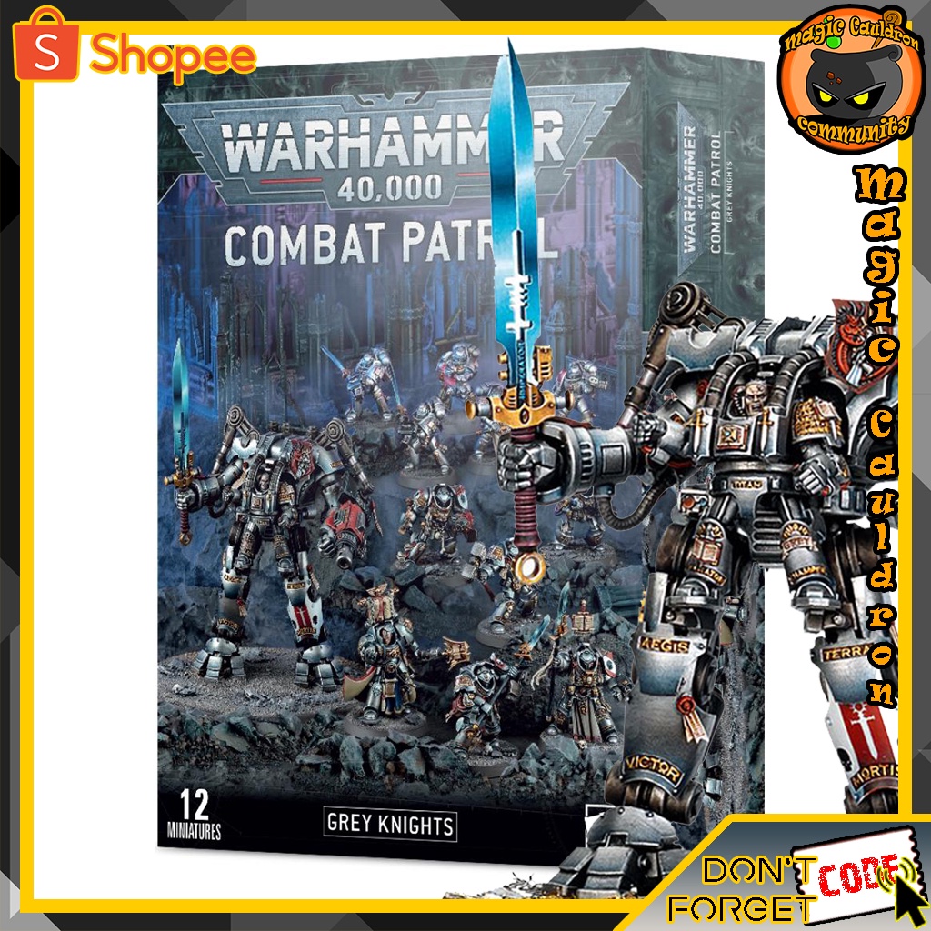 Combat Patrol Grey Knights Warhammer 40000 | Shopee Thailand