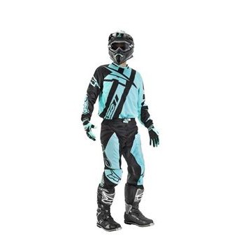 AXO Motion 4 Jersey Suit Black/Light Blue | Shopee Thailand