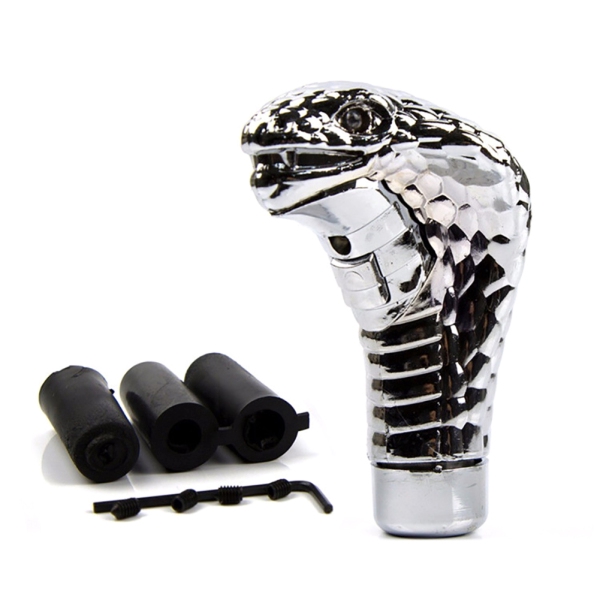 Car LED Cobra Head Manual Automatic Gear Stick Shift Knob Shifter Lever ...