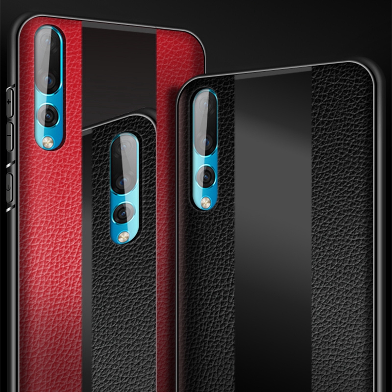 เคสหนังสำหรับ Huawei P9 P10 P20 P30 Plus Pro Luxury Porsche เคส - cleptone.th - ThaiPick