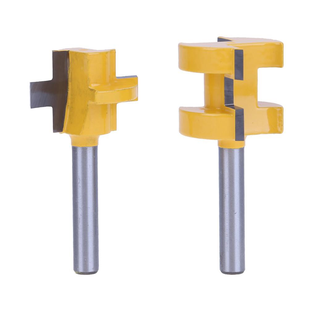 2 ชิ้น Shank Double Ogee Edging Molding Router Bit ขนาดกลาง ...