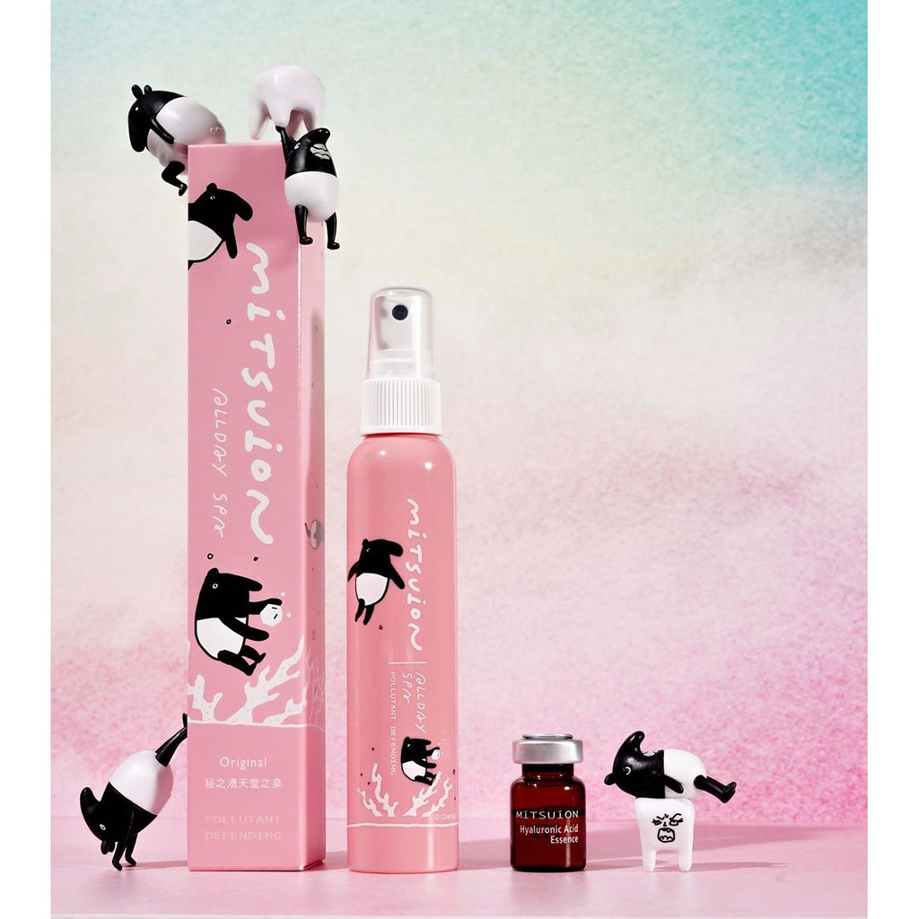 Oguma Mitsuion Allday Spa ( Pollutant Defendibg 80ml และ Hyaluronic Acid Essence 4g ...