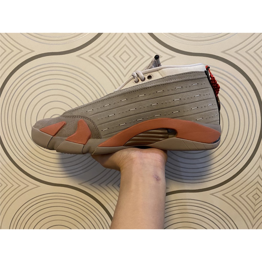 ♛♦♝CLOT x Air Jordan 14 Low AJ14 Terracotta Warriors and Horses Joint ...