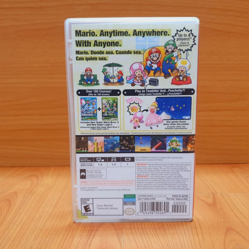 มือ2 Super Mario Bros.U Deluxe เกมส์ Nintendo มาริโอ (มือสอง) - maga ...