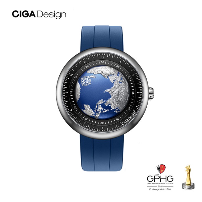 [ประกัน 1 ปี] CIGA Design U Series Blue Planet Mechanical Watch ...