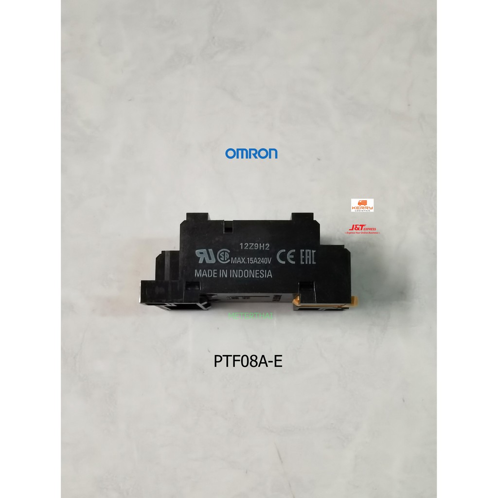 OMRON PTF08A-E Relay Socket ขาเสียบรีเลย์ 8 ขา ใช้กับ LY2 LY2N - meterthai - ThaiPick