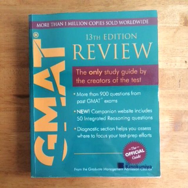 OFFICIAL GUIDE GMAT Review : the only study guide by the creators of ...