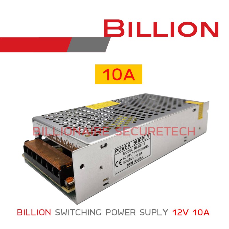 Switching Power Supply 12V 10A - billionaire_securetech - ThaiPick