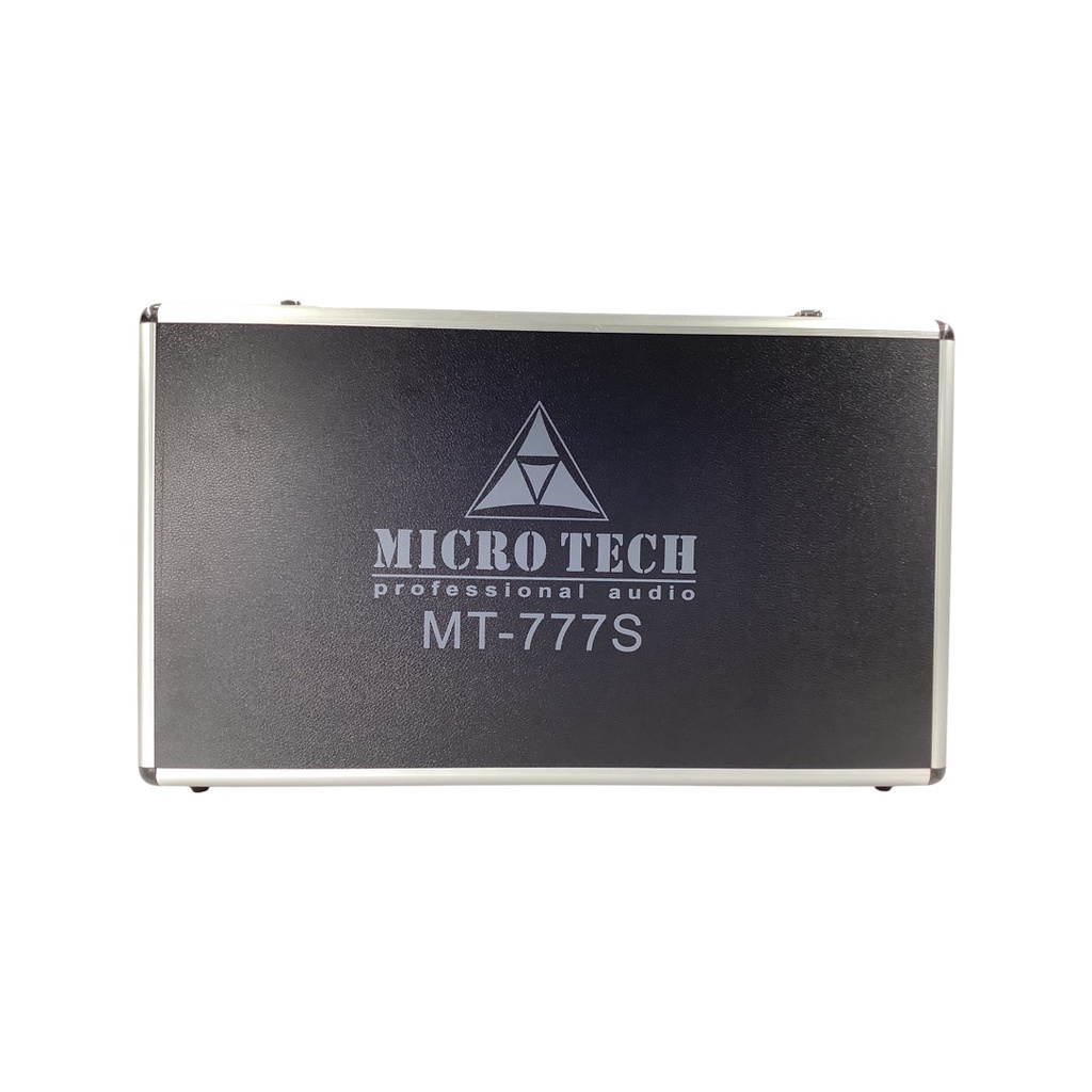 ↂMICRO TECH MT777S ไมค์โครโฟนไร้สาย(แบบถือ) จูนคลื่นได้ มีเสาหน้าชุด(สินค้าใหม่แกะกล่อง ประกัน ...