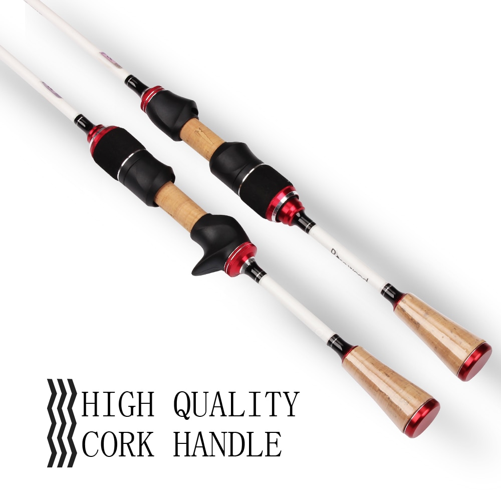RoseWood 2.1m UL Trout Rods 2 Tips Carbon Spinning Fishing Pole Soft ...