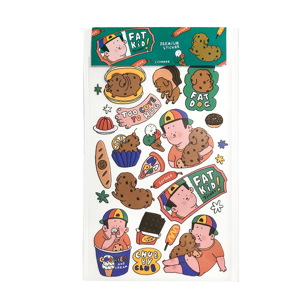 ssktmmee - Large sticker (fat kid) - ssktmmee - ThaiPick