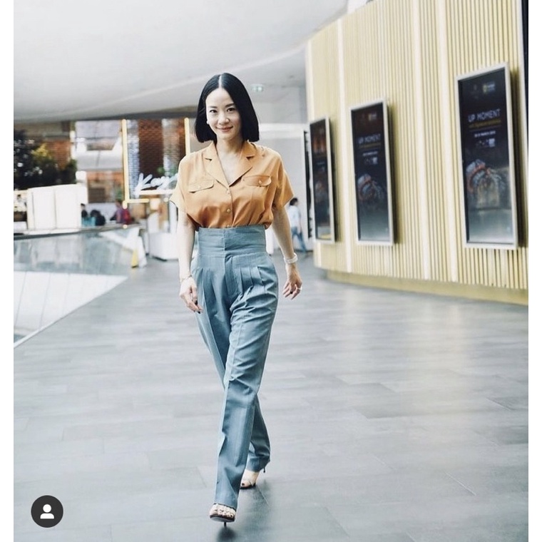 NEW Rally Movement Sheet Pants Size S กางเกงเอวสูง from 1890 to 1290 - closet.12 - ThaiPick