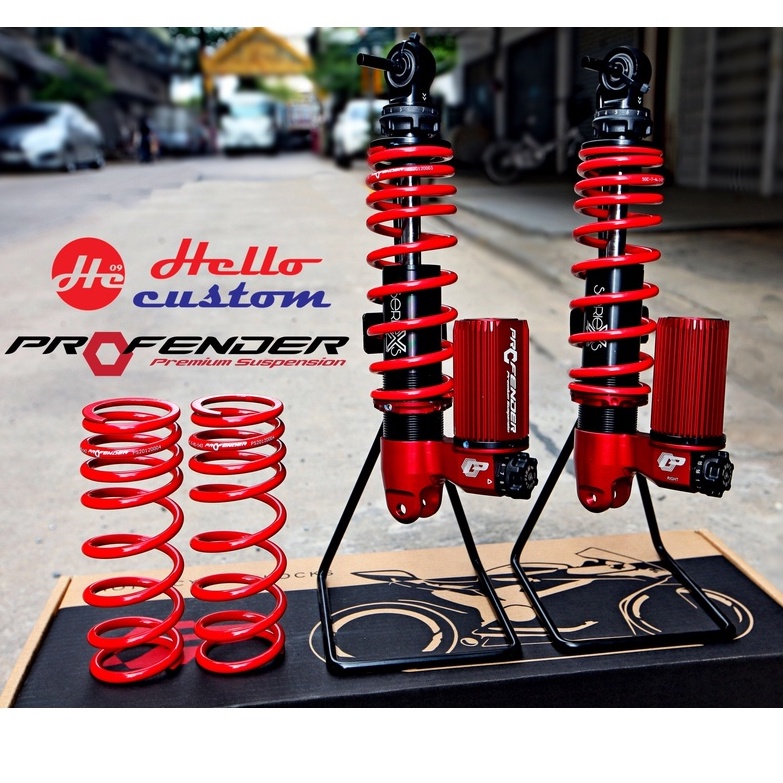 โช๊คหลัง Profender รุ่น X Series NEW NMAX 155 2020-2022 ขนาด 315 mm - natananjanya - ThaiPick