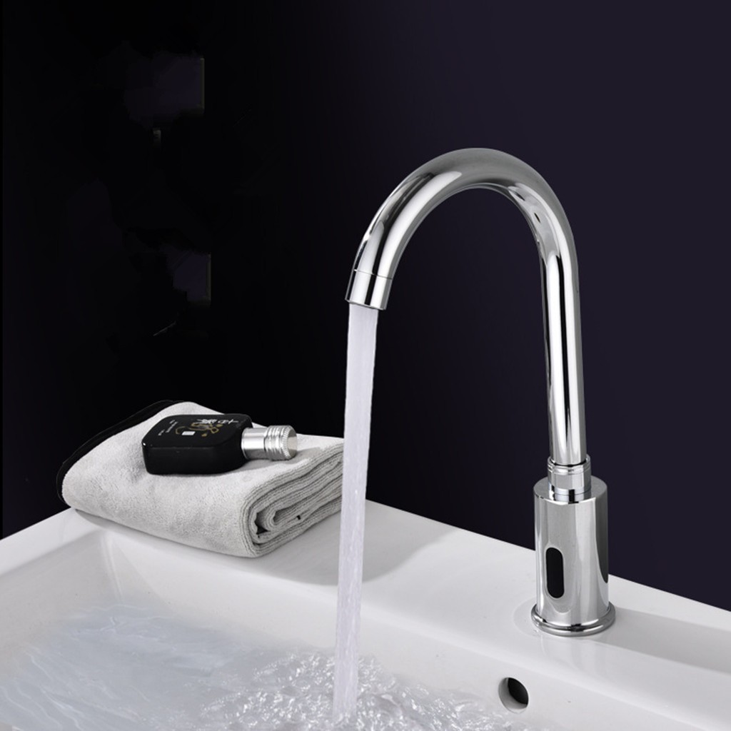 Cold Water Saving Inductive Electric Basin Faucet IdGq | Shopee Thailand