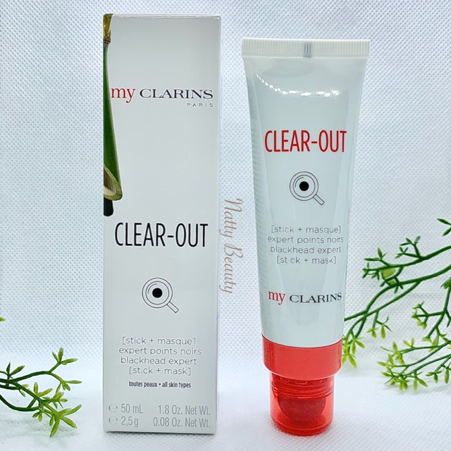 แท้ฉลากไทย ผลิต862(in box) มาส์กผิวหน้า 2in1 My clarins CLEAR-OUT Anti ...