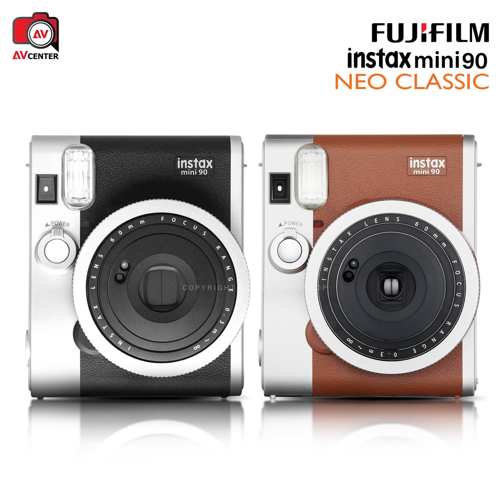 FujiFilm INSTAX MINI90 NEO Classic Black Retro - avcentershop - ThaiPick