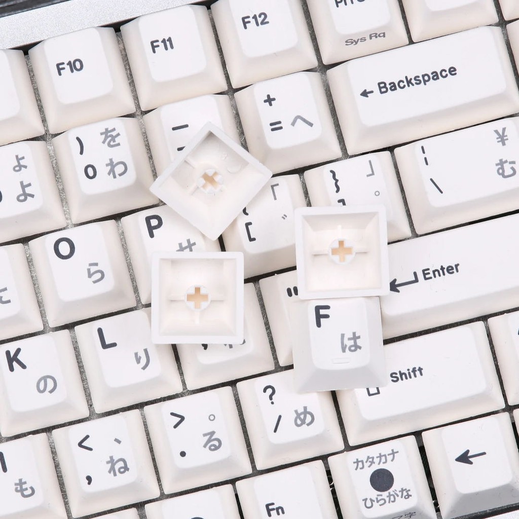 ENJOYPBT GRAY JAPANESE KEYCAPS SET-- - bps68r9yau - ThaiPick