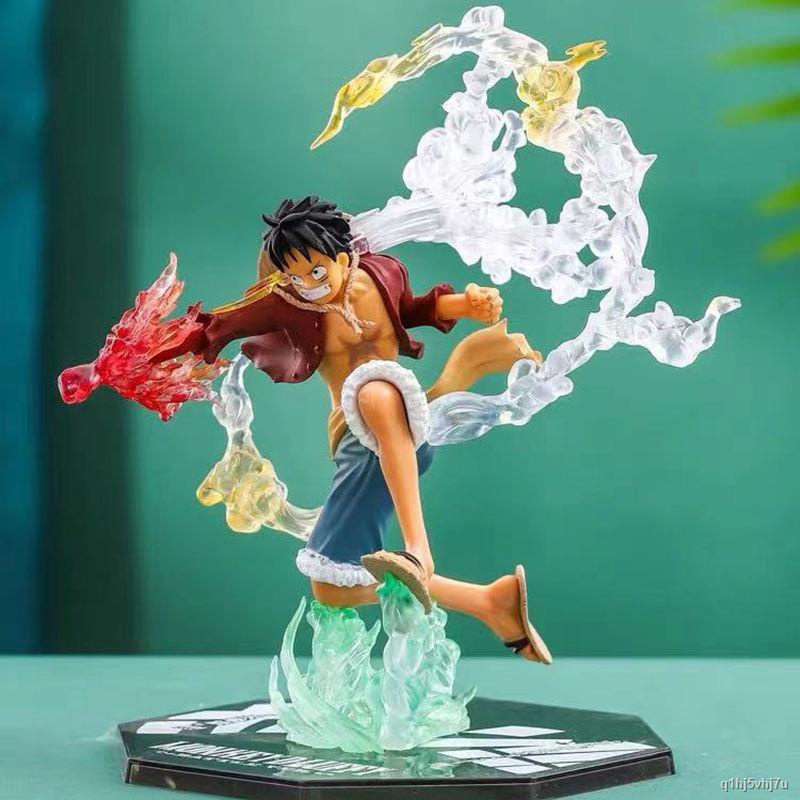 จัดส่งที่รวดเร็ว One Piece Hand-made รุ่น Fire Fist Luffy อะนิเมะของ ...