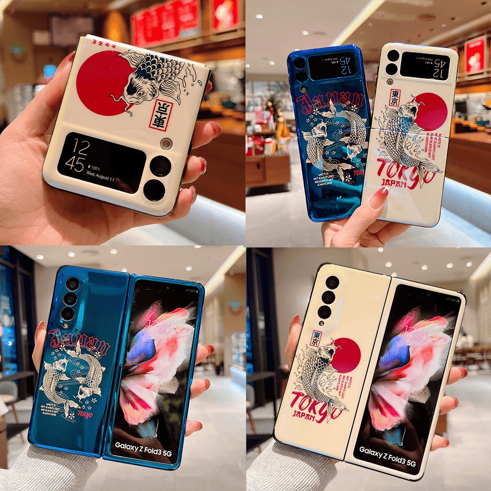 Casing For Samsung Galaxy Z FOLD 3 Phone Case Three-dimensional ...