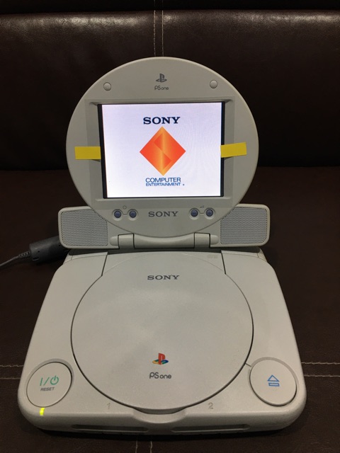 PLAYSTATION PS ONE MODEL SCPH-100 WITH LCD SCREEN - retrogame90s - ThaiPick
