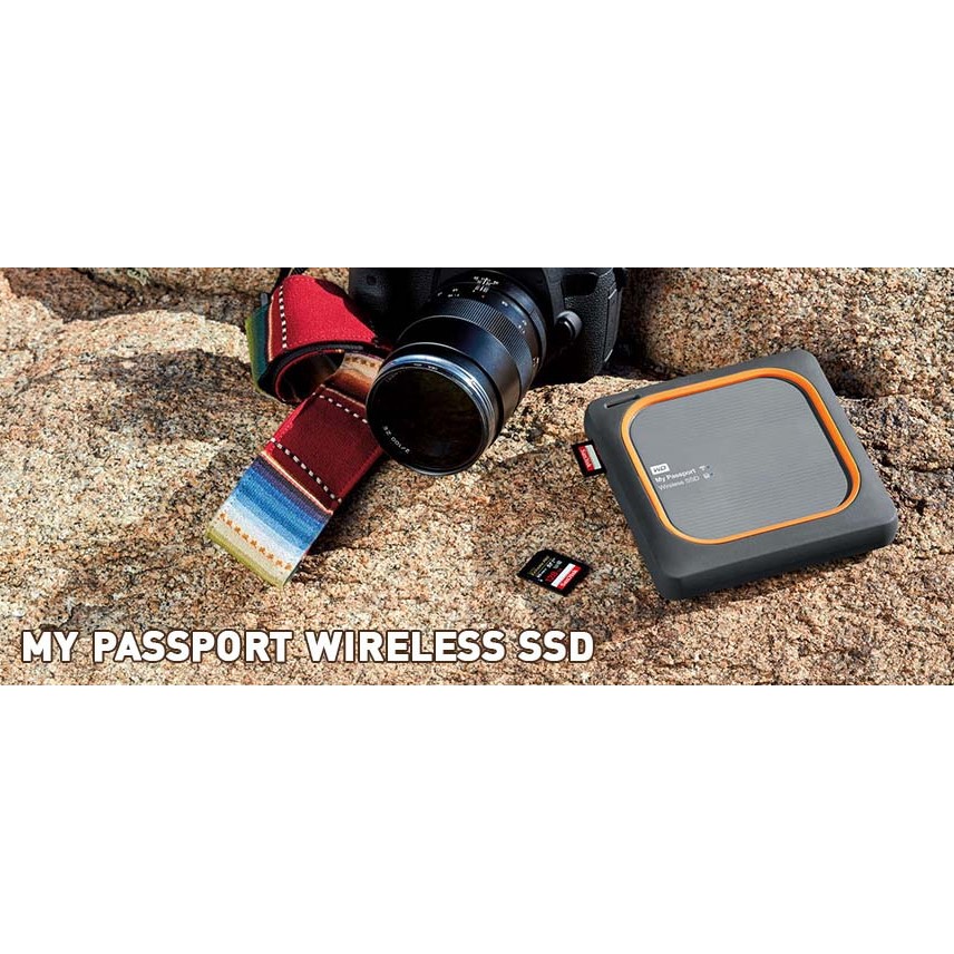 WD MY PASSPORT WIRELESS SSD 2TB GRAY - proof_shop - ThaiPick