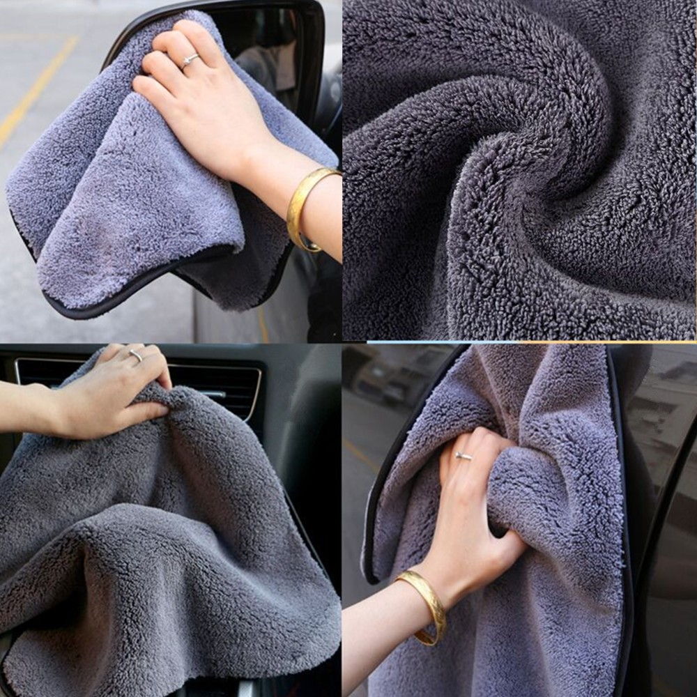 Car Wash 1200GSM Car Detailing Microfiber Towel Car Cleaning Drying ...