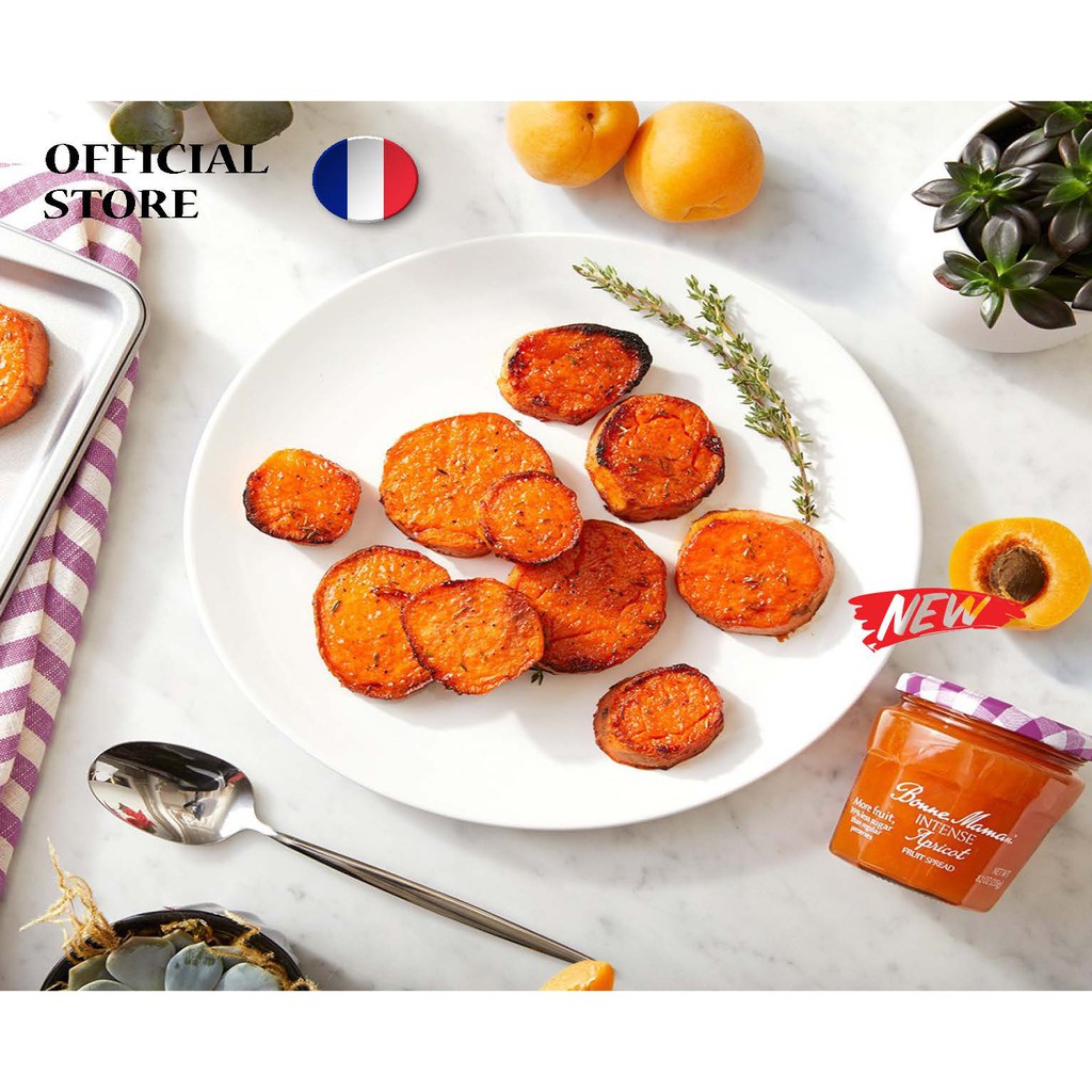 BONNE MAMAN APRICOT INTENSE 335 G. แยมบอนน์มาม็องรสแอปริคอต อินเทนซ์ ...