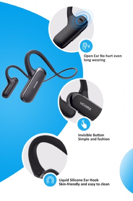 UCOMX หูฟังไร้สาย น้ำหนักเบา ใช้งานต่อเนื่อง 8-10 ชม. - karintech99 - ThaiPick
