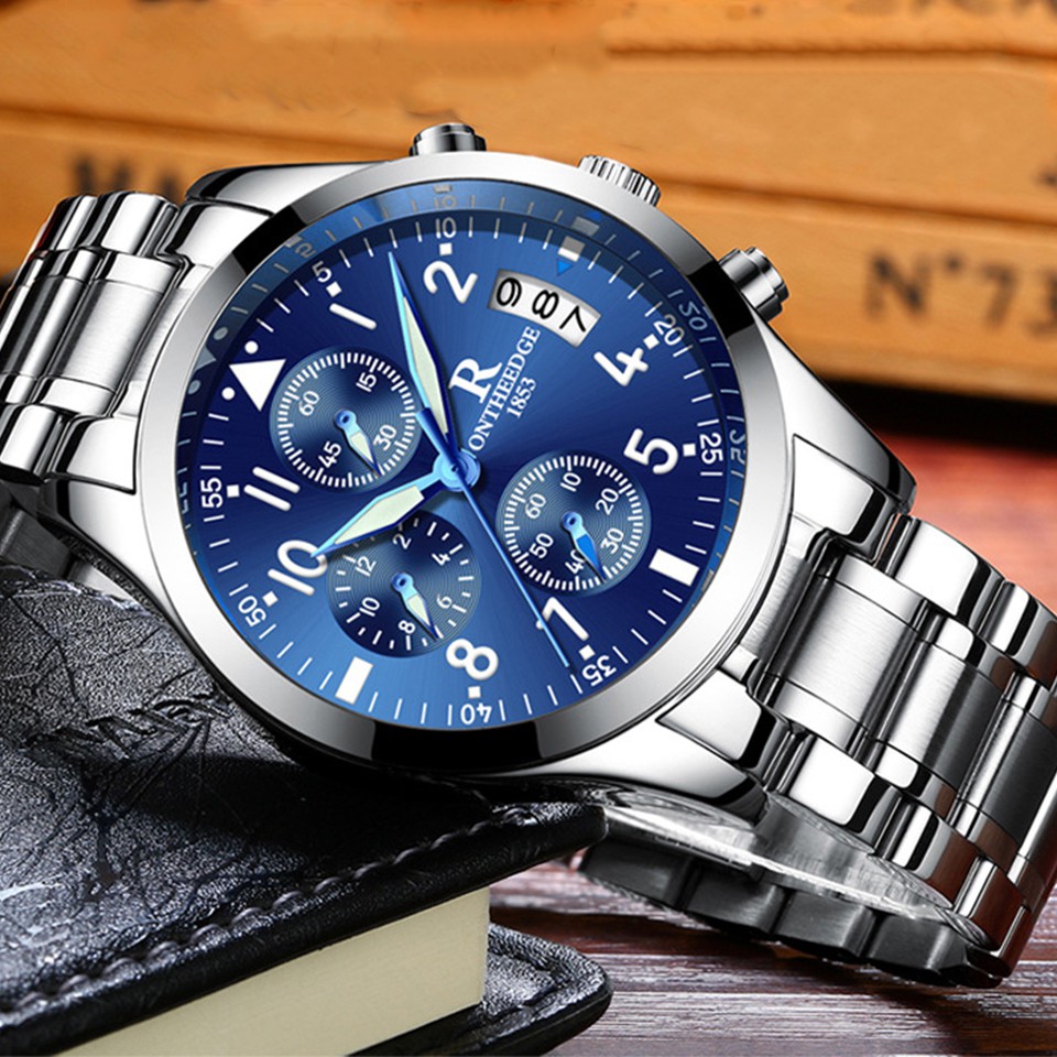 นาฬิกา R ONTHEEDGE 01 นาฬิกาของผู้ชาย นาฬิกาข้อมือ ของแท้ พร้อมส่งจาก ...