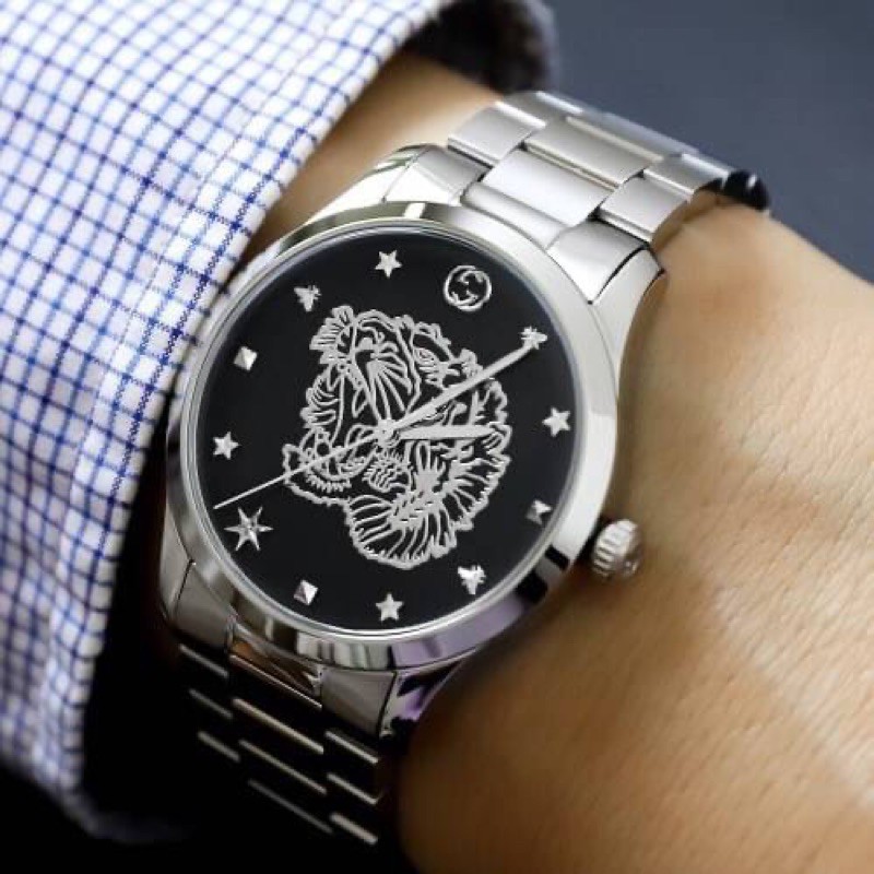 พร้อมส่ง????GUCCI G Timeless Tiger Stainless Steel Watch - jibcoach ...