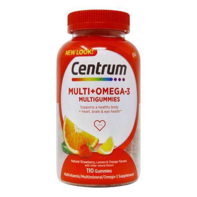 Centrum Adult Multigummies Multivitamin Supplement Gummies, Assorted ...